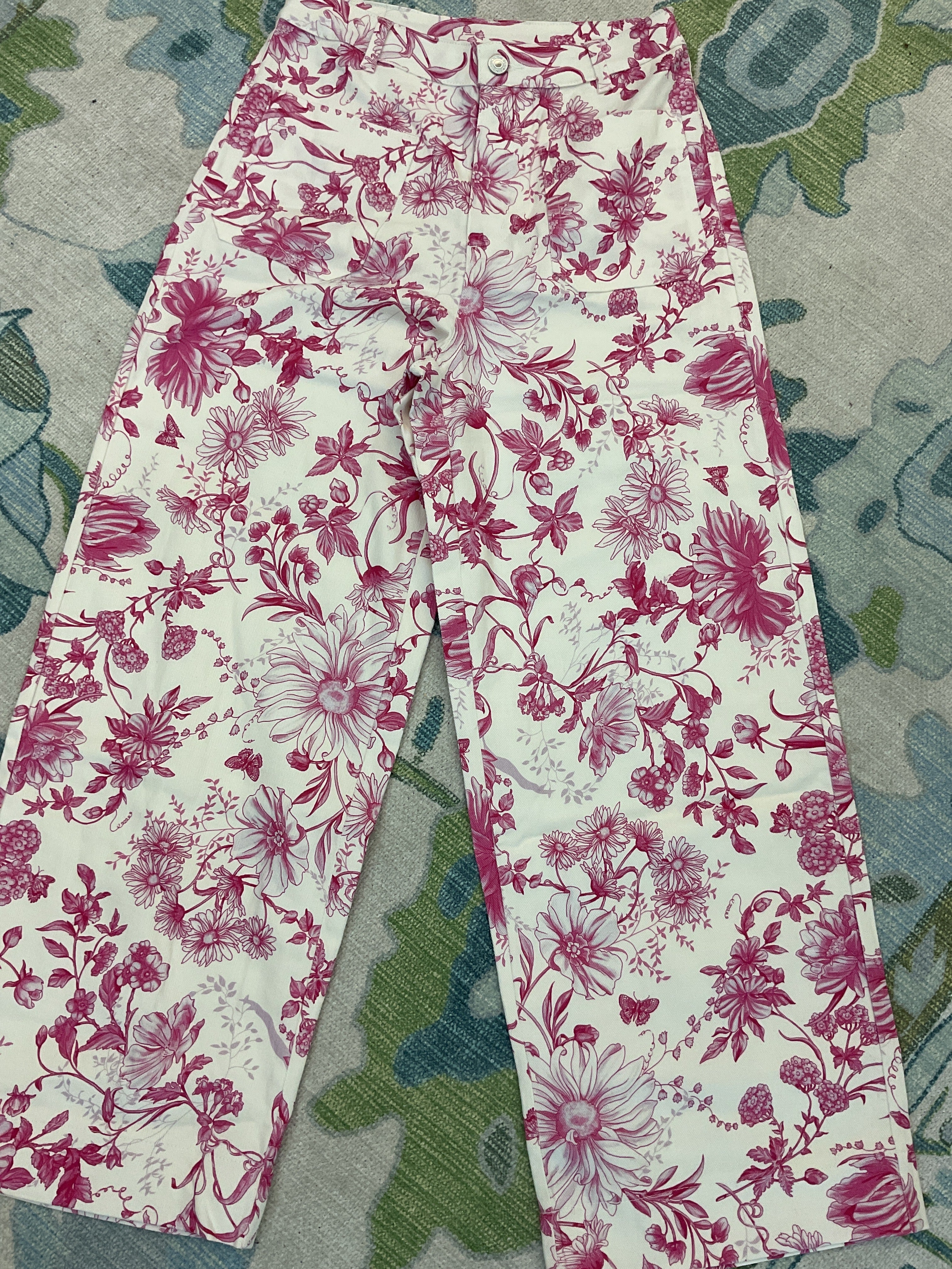 Pink Floral Pants – The French Flea
